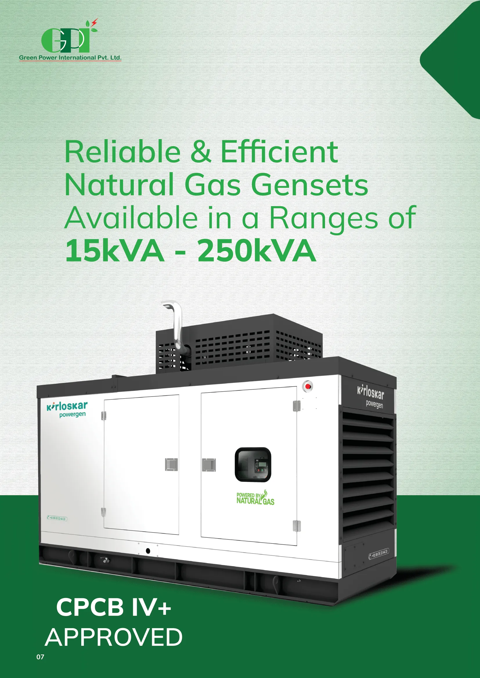 Green Power International Catalogue | Diesel & Gas Generators for Every ...