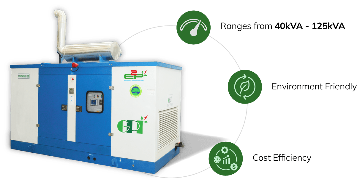 Best Genset & Natural Industrial Gas Generators Manufacturers in India